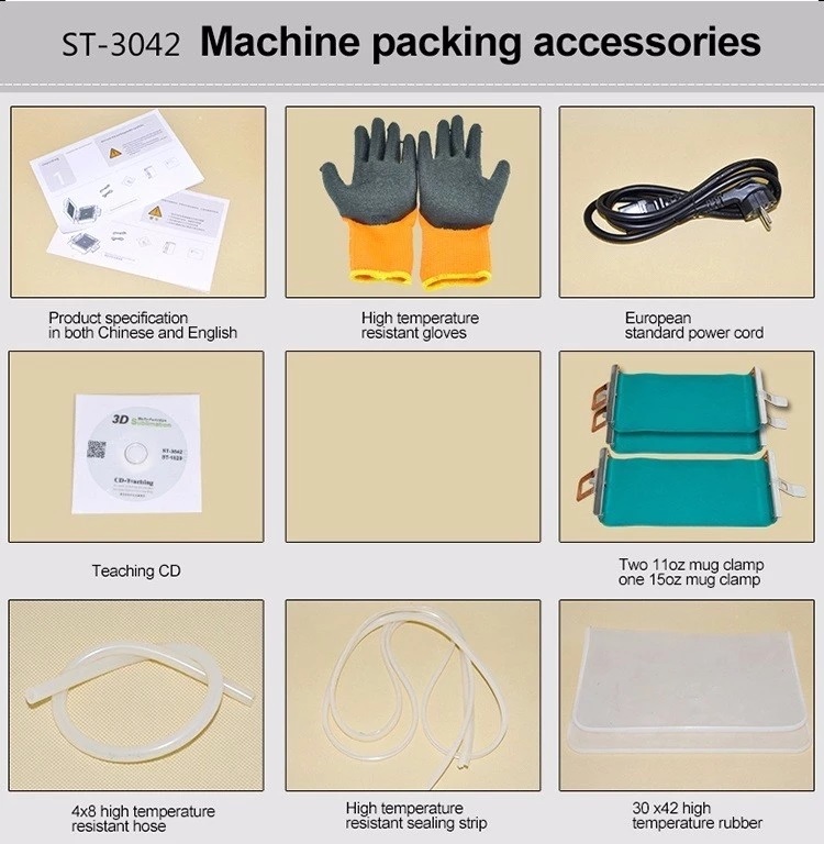 Sublimation 3D Vacuum Heatpress ST-3042 - Sublimation Blanks Mugs ...